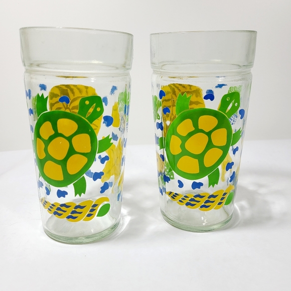 Anchor Hocking | Dining | Vintage Anchor Hocking Sea Life Drinking ...